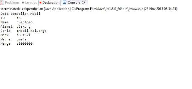MATERI PERKULIAHAN: JAVA PROGRAMMING (ORACLE)