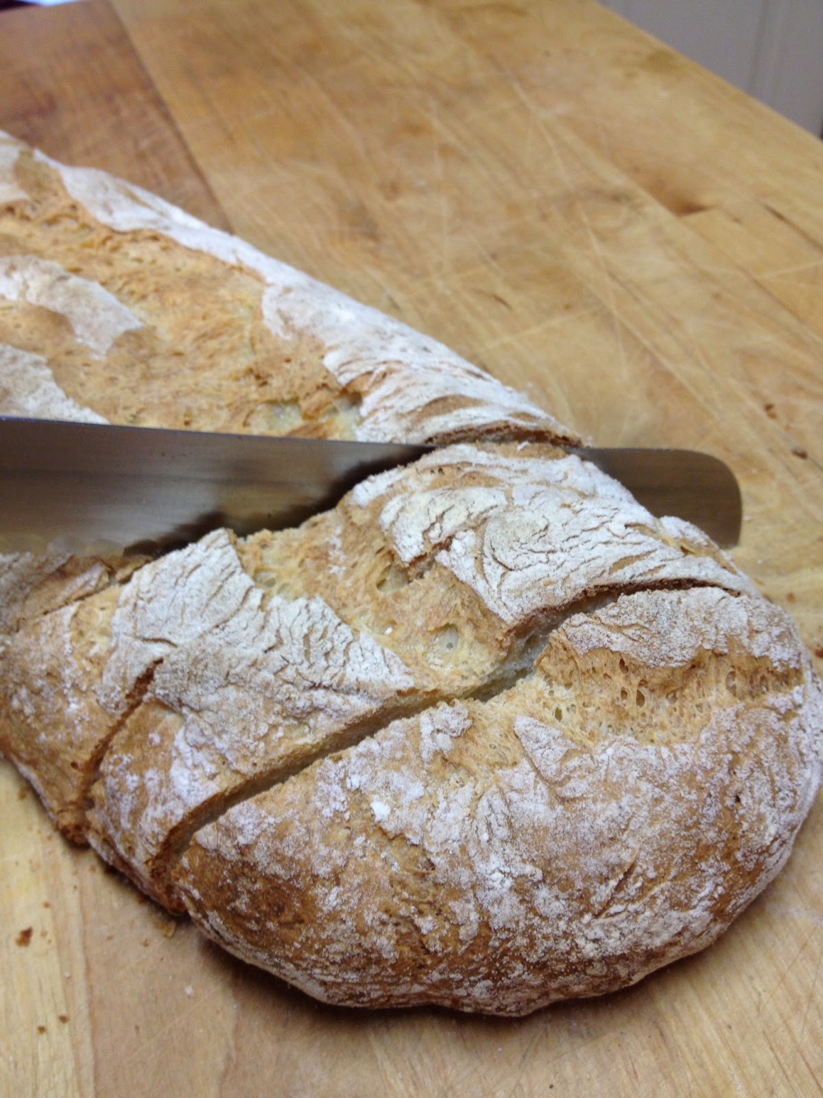 Tracy Cooks in Austin: Single Italian Crusty Loaf