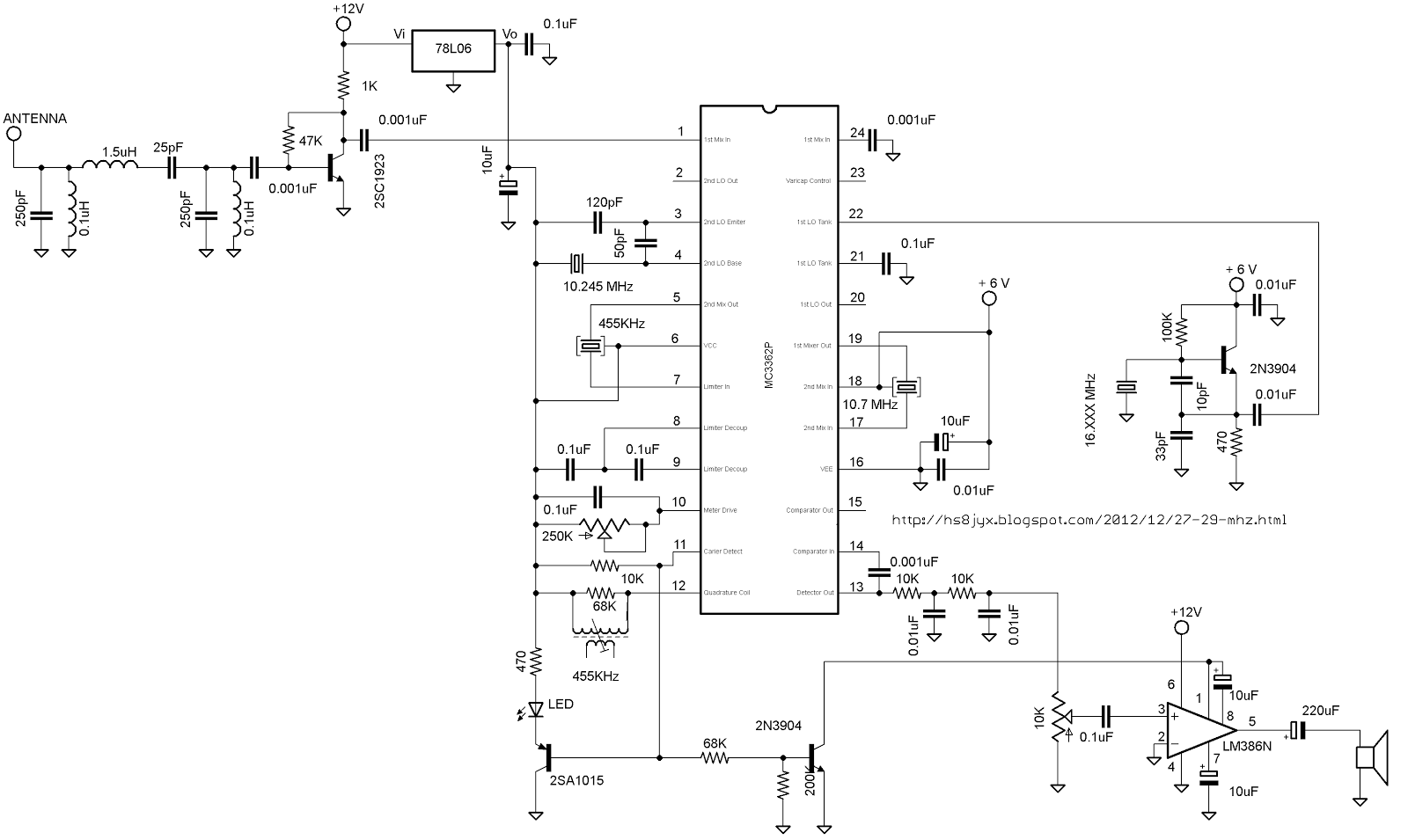 เรื่องราวเกี่ยวกับวิทยุสมัครเล่นโดย HS8JYX (AG6BD): ทดลองเครื่องรับ 27 ...