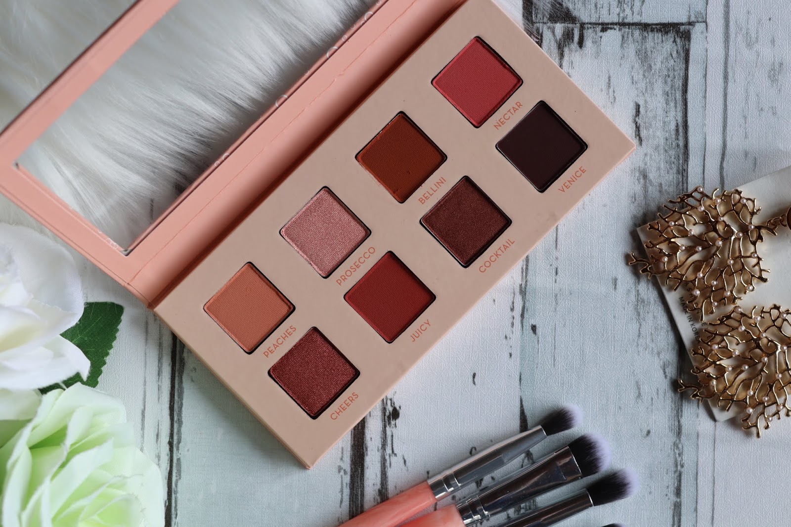 Peach Bellini palette review | Makeup Geek Cosmetics - Beauty With En