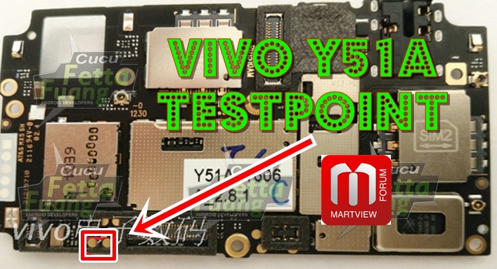 VIVO Y51-A TEST POINT - TEMBEL PANCI