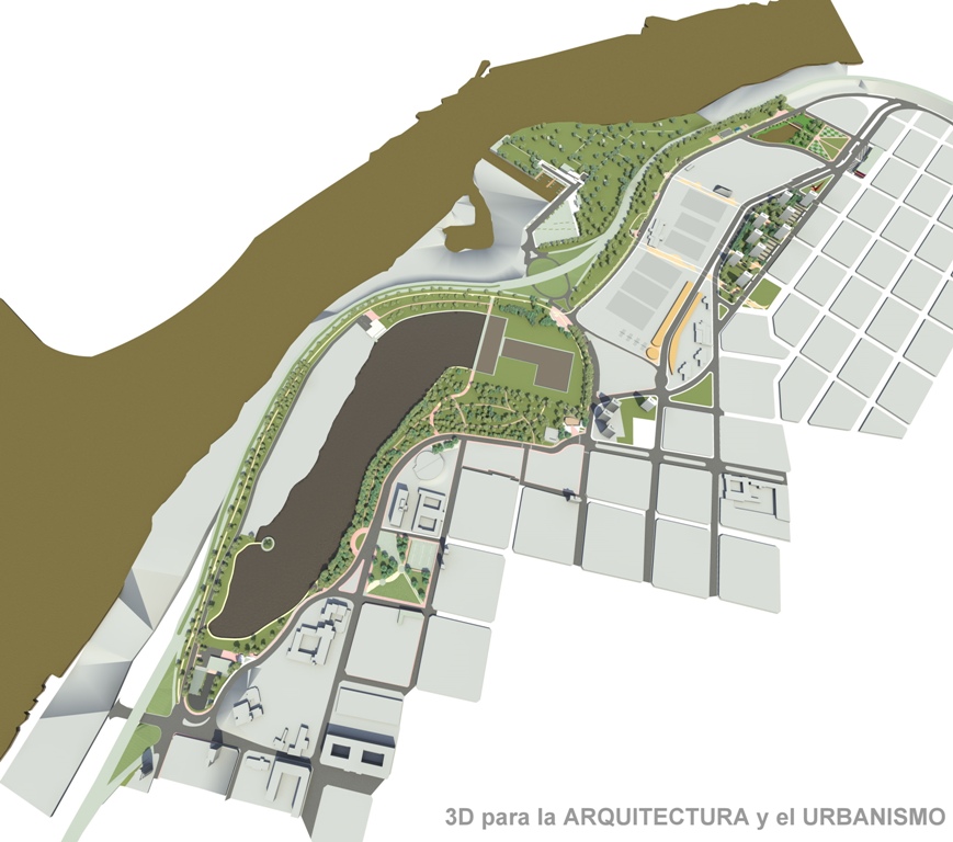 3D Render para la ARQUITECTURA y el URBANISMO: Renders de un proyecto ...