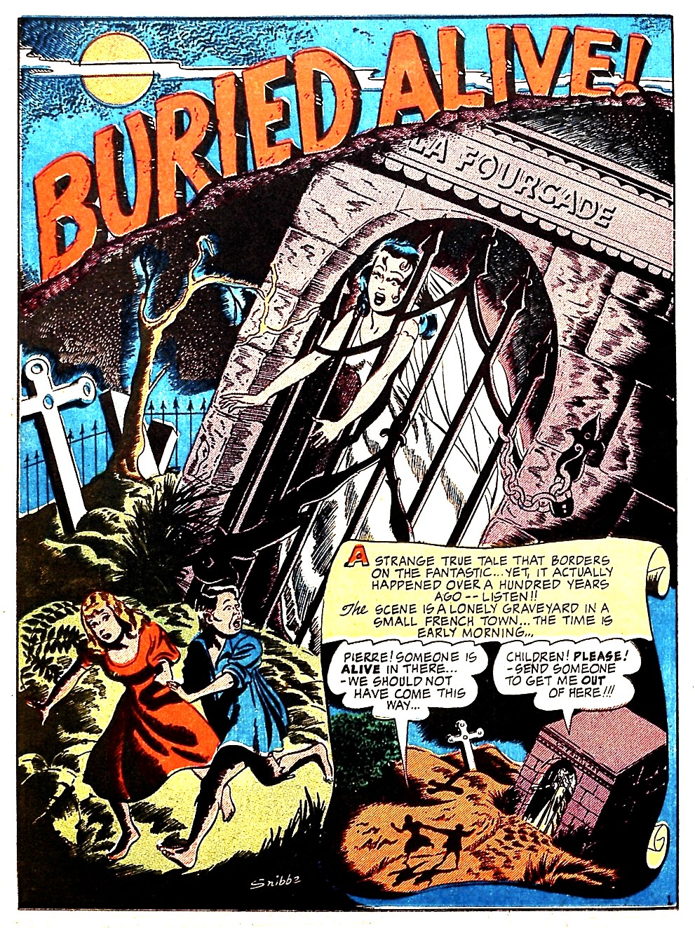 THE HORRORS OF IT ALL: Buried Alive!