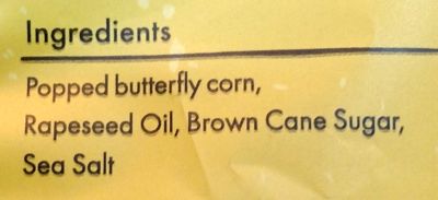 VEGANOO Vegan Reviews: Review: Propercorn Sweet & Salty Popcorn