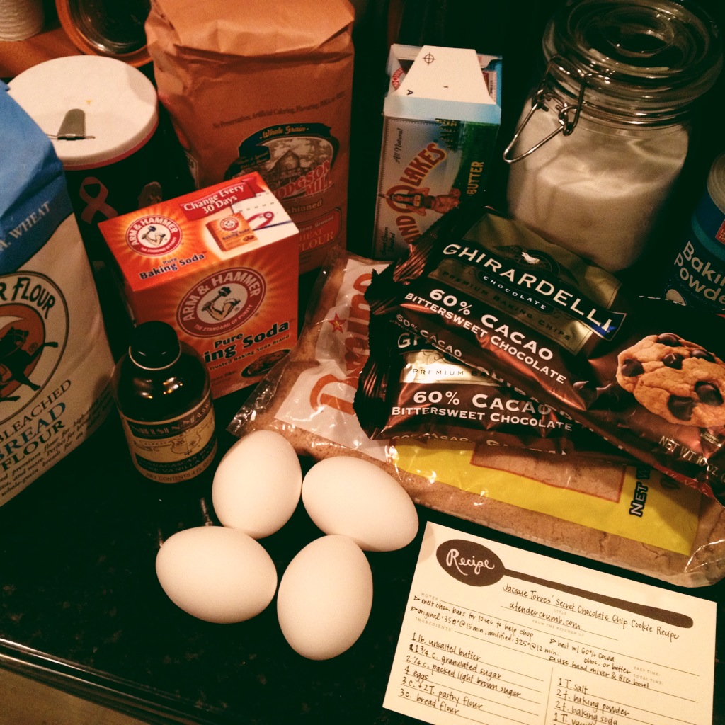 be still: delightfully delicious chocolate chip cookies