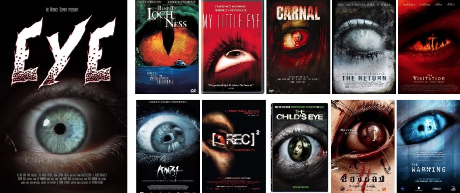 The Handful Of Tropes Used By Horror Movie Posters