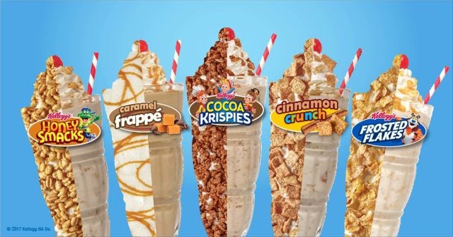 Steak 'n Shake Releases New Line of Cereal Milkshakes