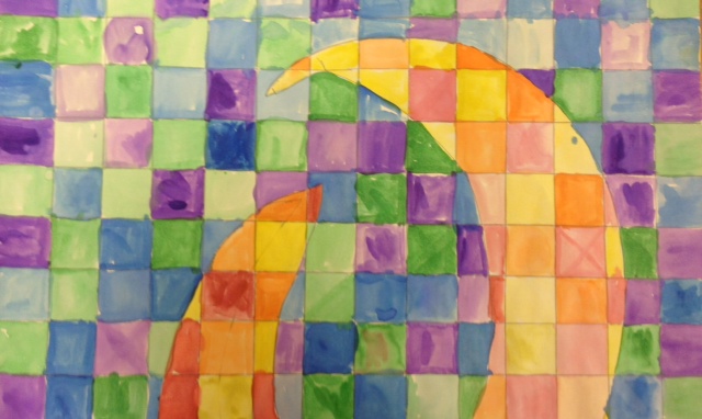 RNE Art Blog: Warm and Cool Grids
