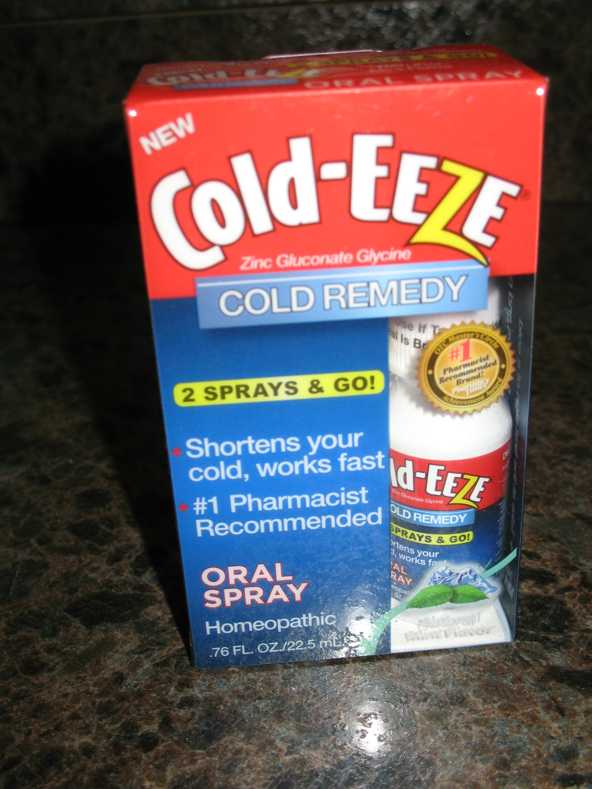 Cold-EEZE Cold Remedy Mint Oral Spray Review - Central Minnesota Mom