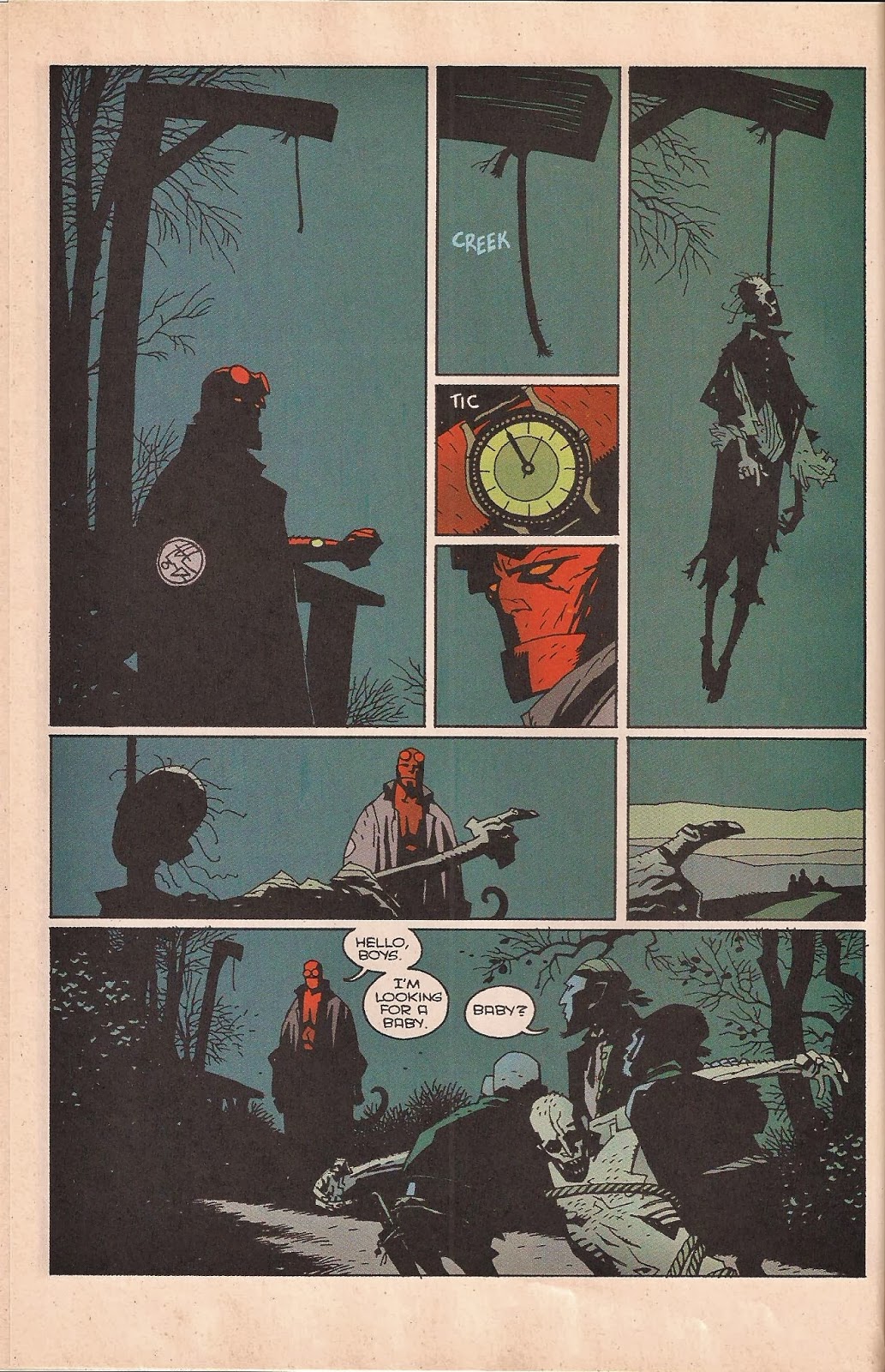 The Cryptic Corridor: Hellboy - "The Corpse" by Mike Mignola