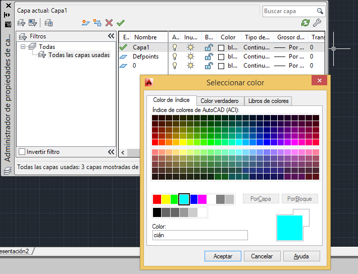 Manual de Usuario AUTOCAD: Capas