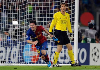 pictures Lionel Messi Manchester United v Barcelona - UEFA Champions ...