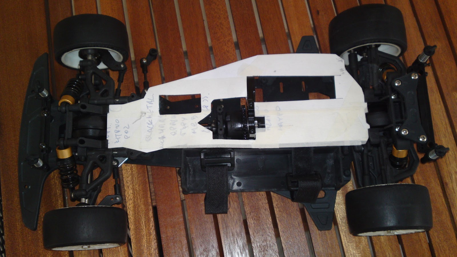 RC BRUSHLESS BLOG---: Kyosho superten fw04 brushless conversion