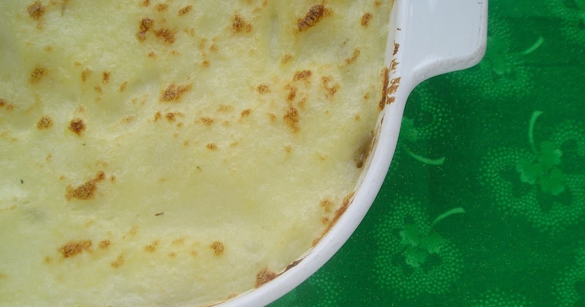 Secret Recipe Club: Irish Cottage Pie ~ Edesia's Notebook