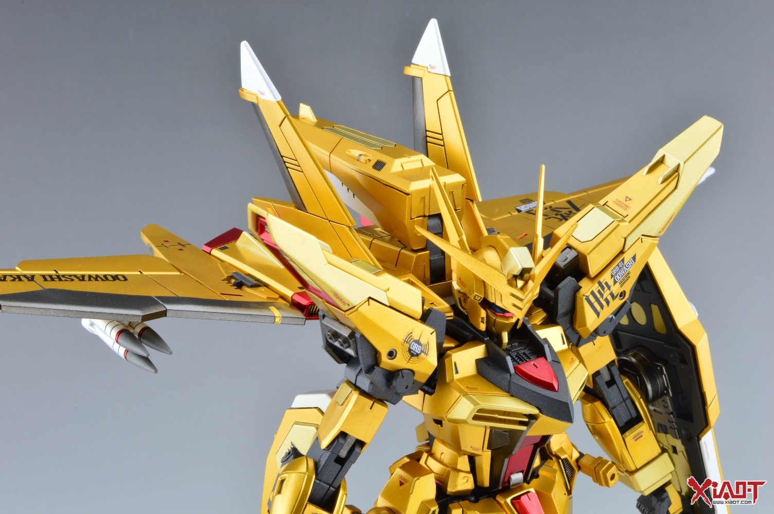 Painted Build: DM 1/100 Akatsuki Gundam