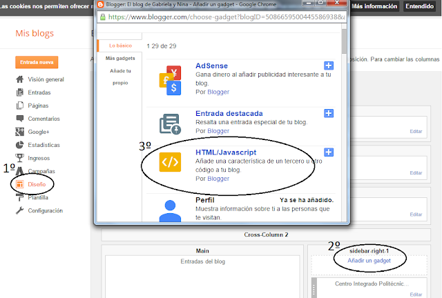 El blog de Gabriela y Nina