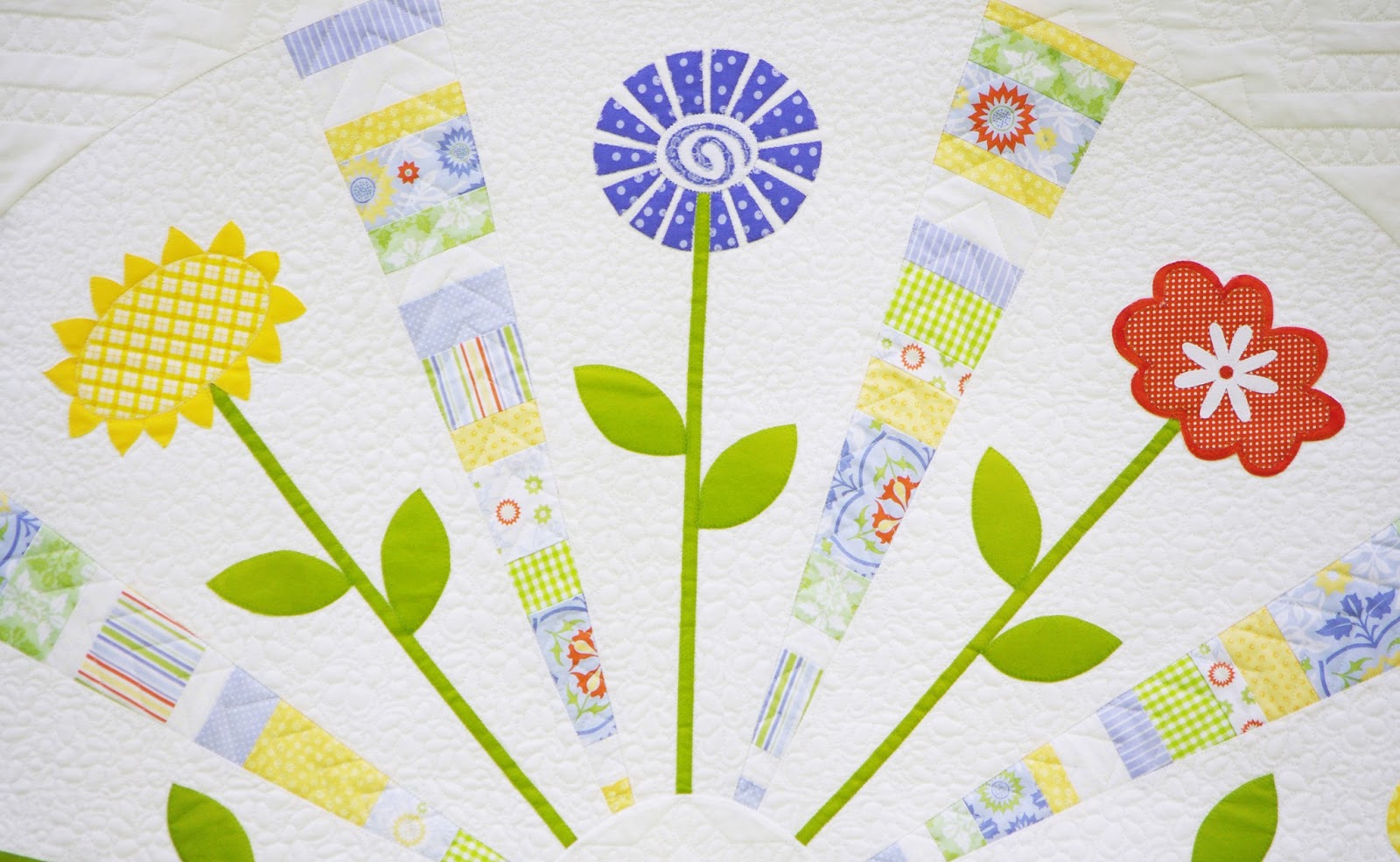 Flower Wheel Quilt - Ahhh...Quilting