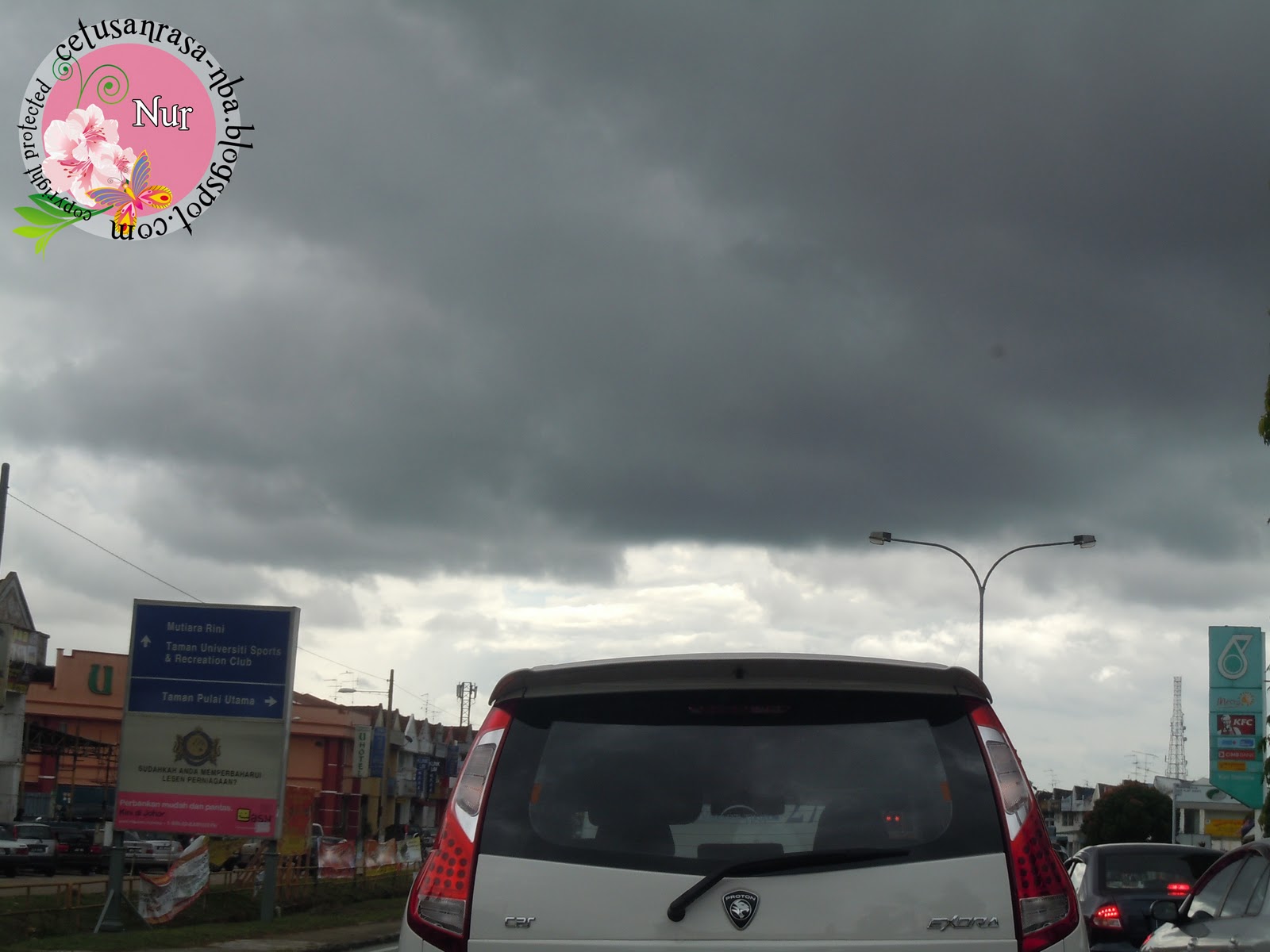 Cetusan Rasa: Cuaca Mendung Semendung Hatiku..