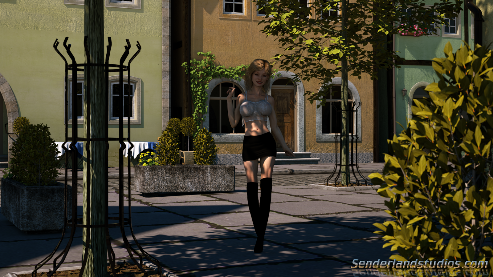 Senderland Studios: Dedra In The City