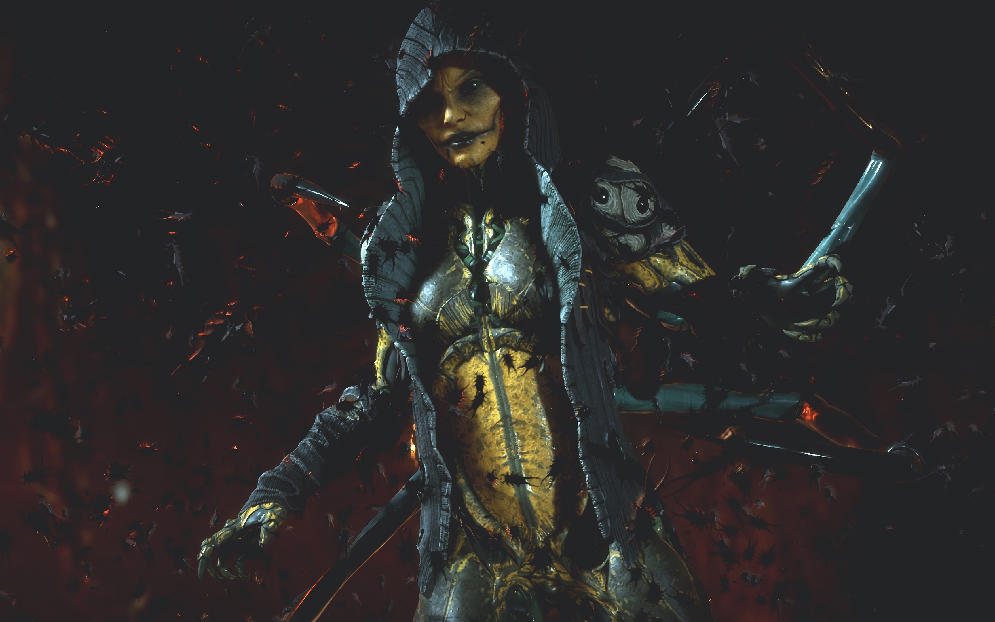 D'Vorah, Mortal Kombat 11, 4K, #211 Wallpaper PC Desktop