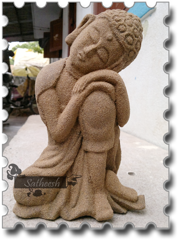 Buddha Thermocol Model