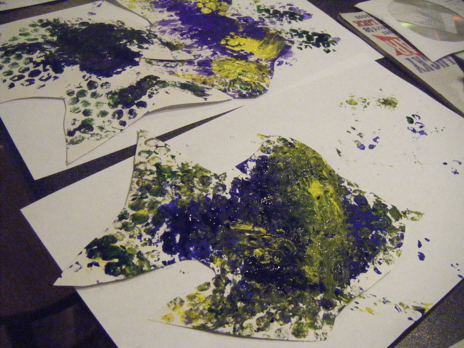 ABC's of Jess's house: Bubble wrap fish