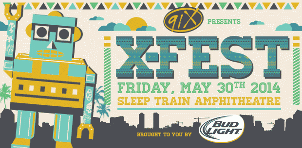 san diego: dialed in: 91X Releases X-Fest 2014 Lineup: May 30 at Sleep ...