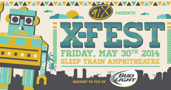 san diego: dialed in: 91X Releases X-Fest 2014 Lineup: May 30 at Sleep ...