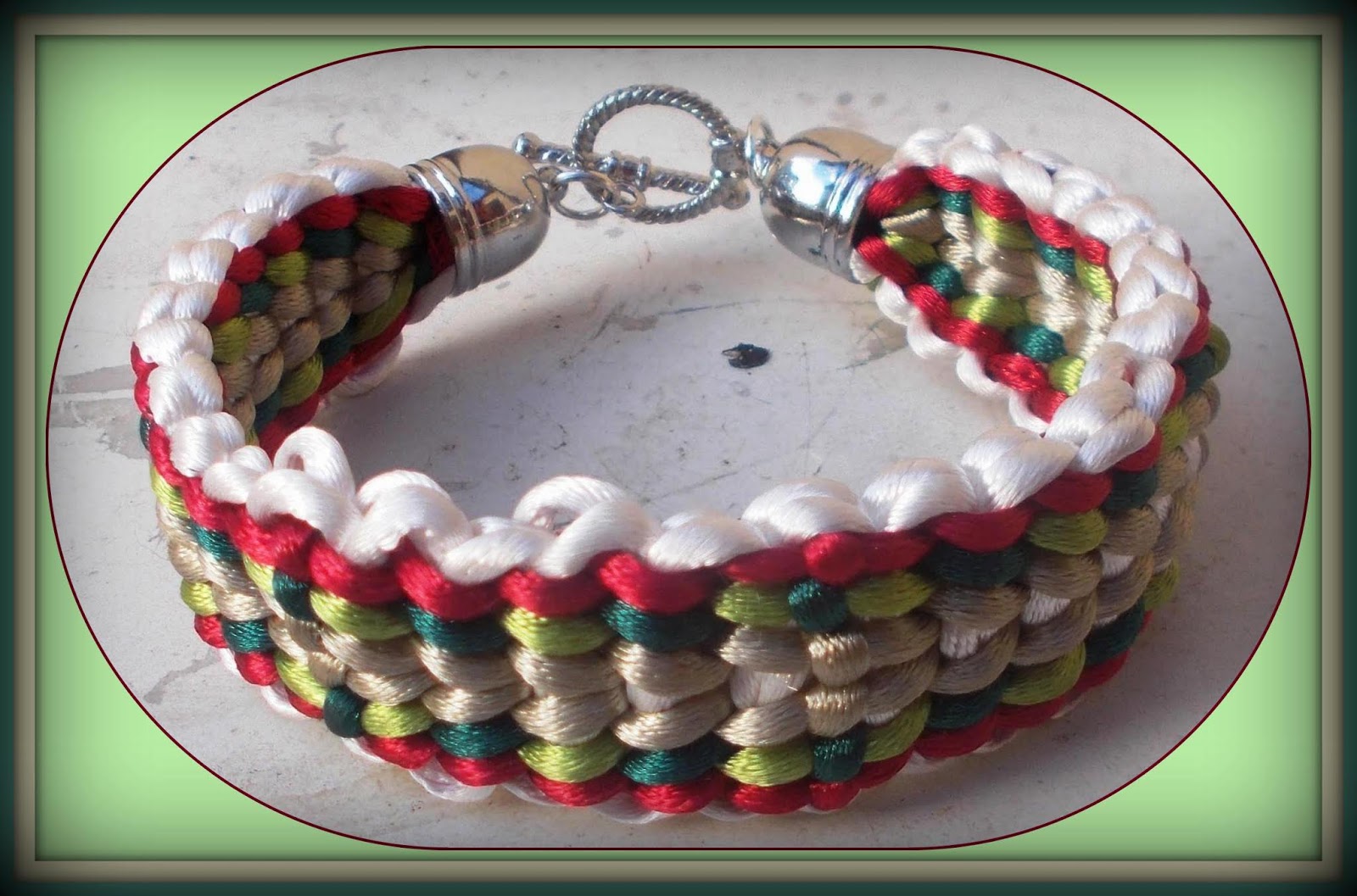 lila365idees: ΠΛΑΚΕ ΒΡΑΧΙΟΛΙ KUMIHIMO (FLAT BRACELET KUMIHIMO)