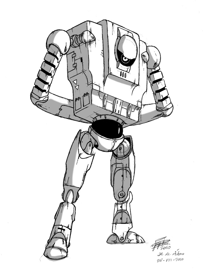 Pepmi: ROBOT CHAOS · Character Design