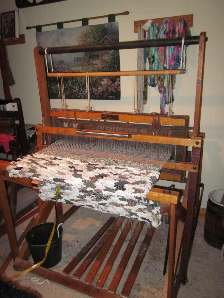 What A View!!! : The Birth of a Birch Tree Rug