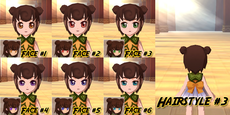DOMO Addict's Blog: Faces & Hairstyles Compilation Part 7 - Female Sprite