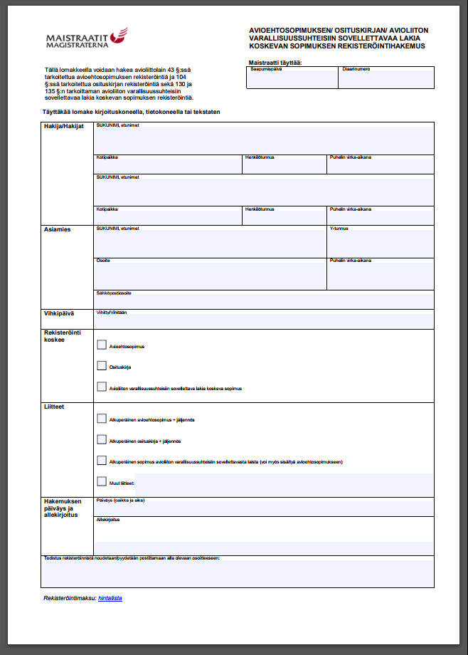 Miten teet avioehdon - Näin teet avioehdon - vinkit ja malli ...
