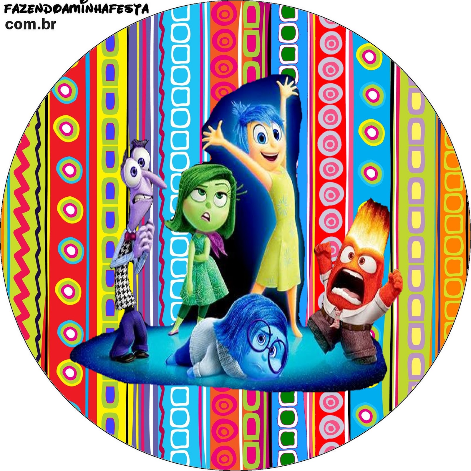 Todo Imprimibles: Intensamente (Inside Out) Kit Imprimible Gratis