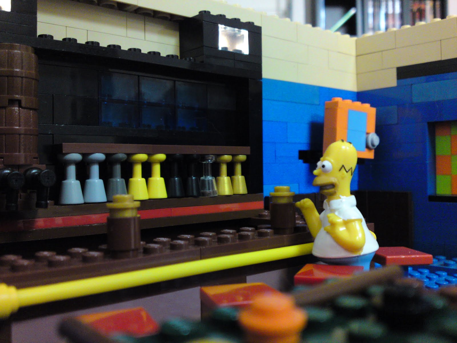 Lego Nerds: Simpsons Springfield Lego Moe's Bar
