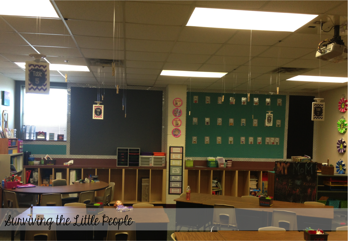 Surviving the Little People: Teacher Week: Classroom Digs