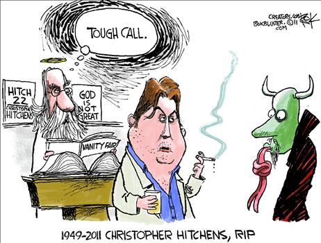 What On Earth?: Christopher Hitchens: Evidence of a Divine Being