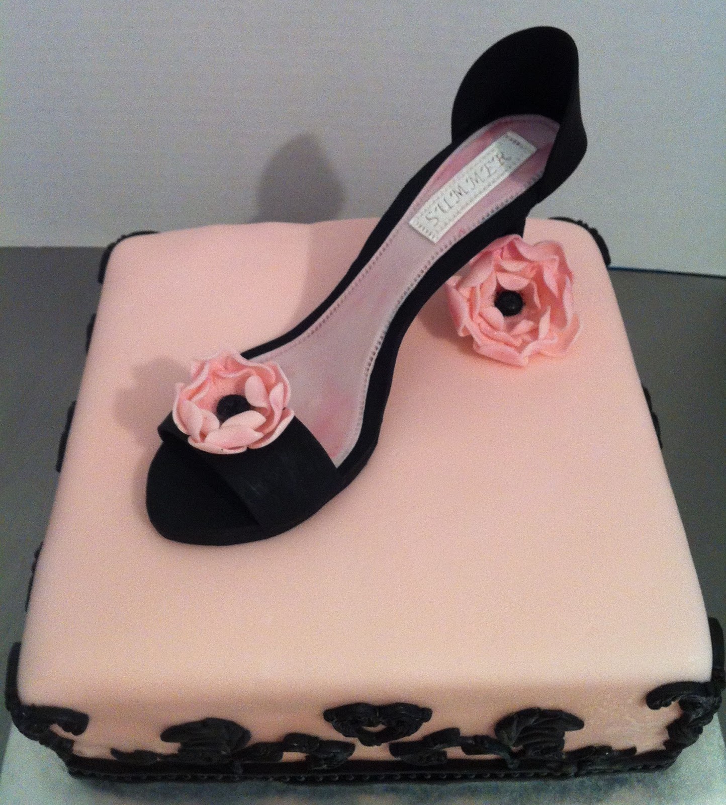 Cake & Dreams: Shoe Cake and Garden Cake