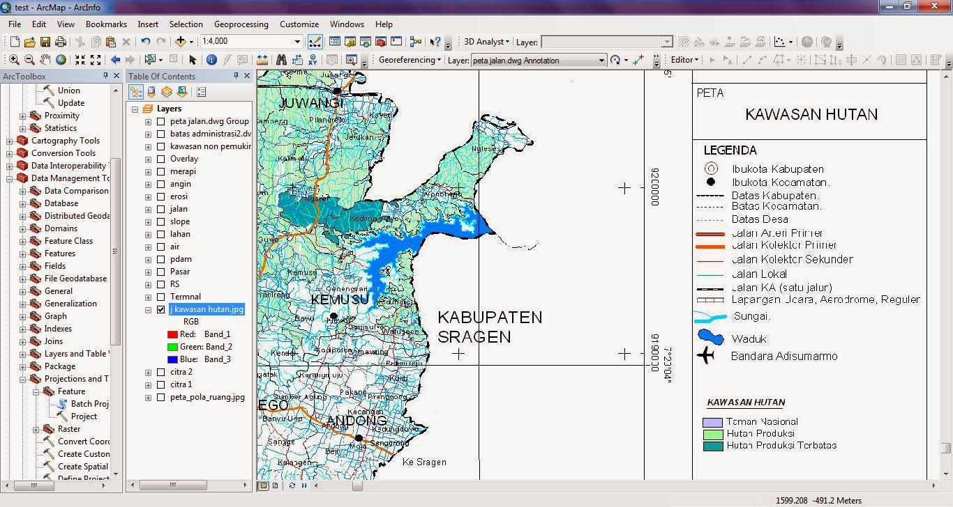 Digitasi Peta di Arc GIS 10 ~ Air Itu Mengalir