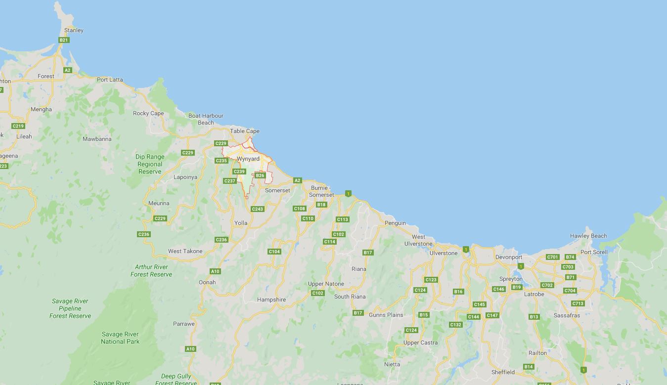 thoughts & happenings: Wynyard, Tasmania.