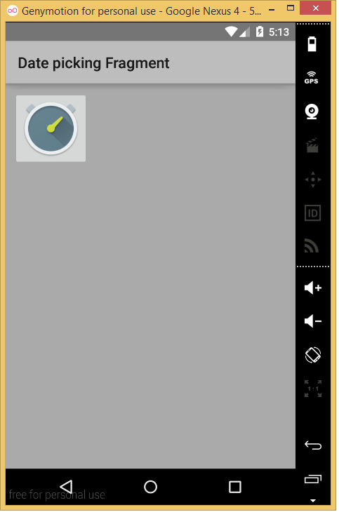 Android Watch: How to get date from DatePickerDialog to a fragment