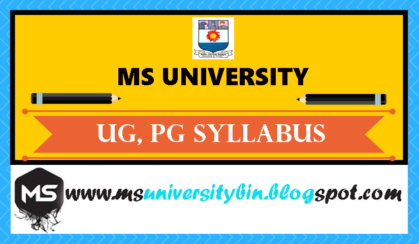 MS University BA History 2nd Year And 3rd Year Syllabus Download Here ms-university-ba-history-2nd-year-and-3rd-year-syllabus-download-here