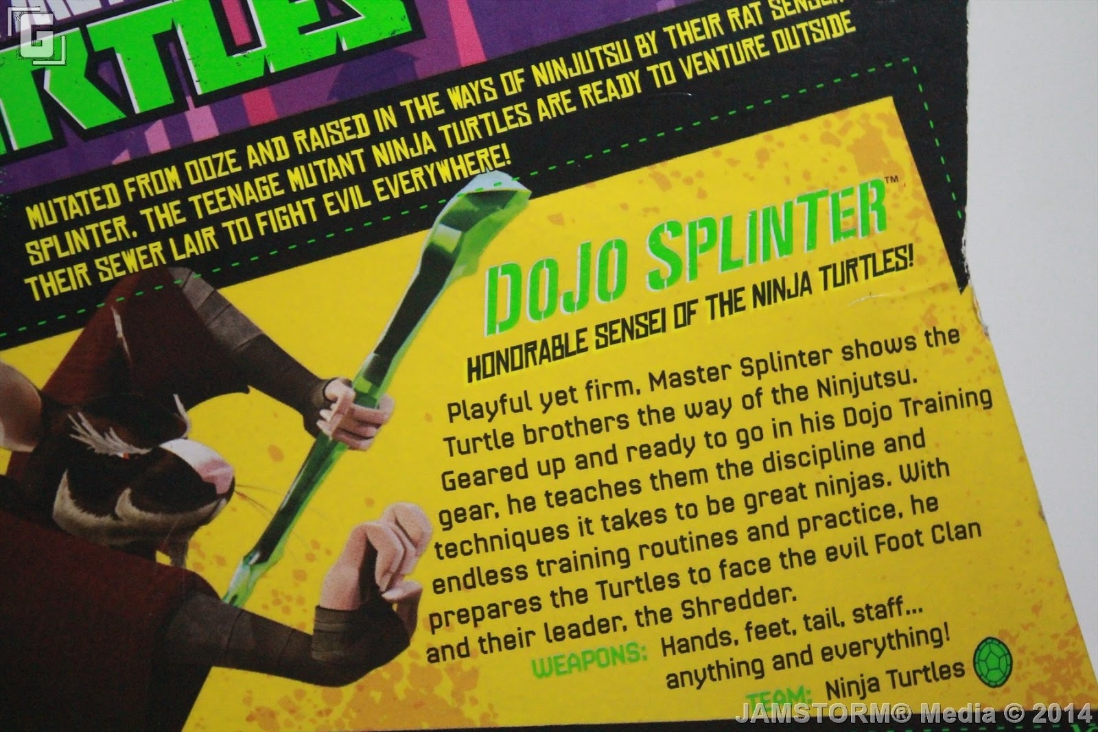 GeekMatic!: TMNT 2012 Basic: Dojo Splinter!