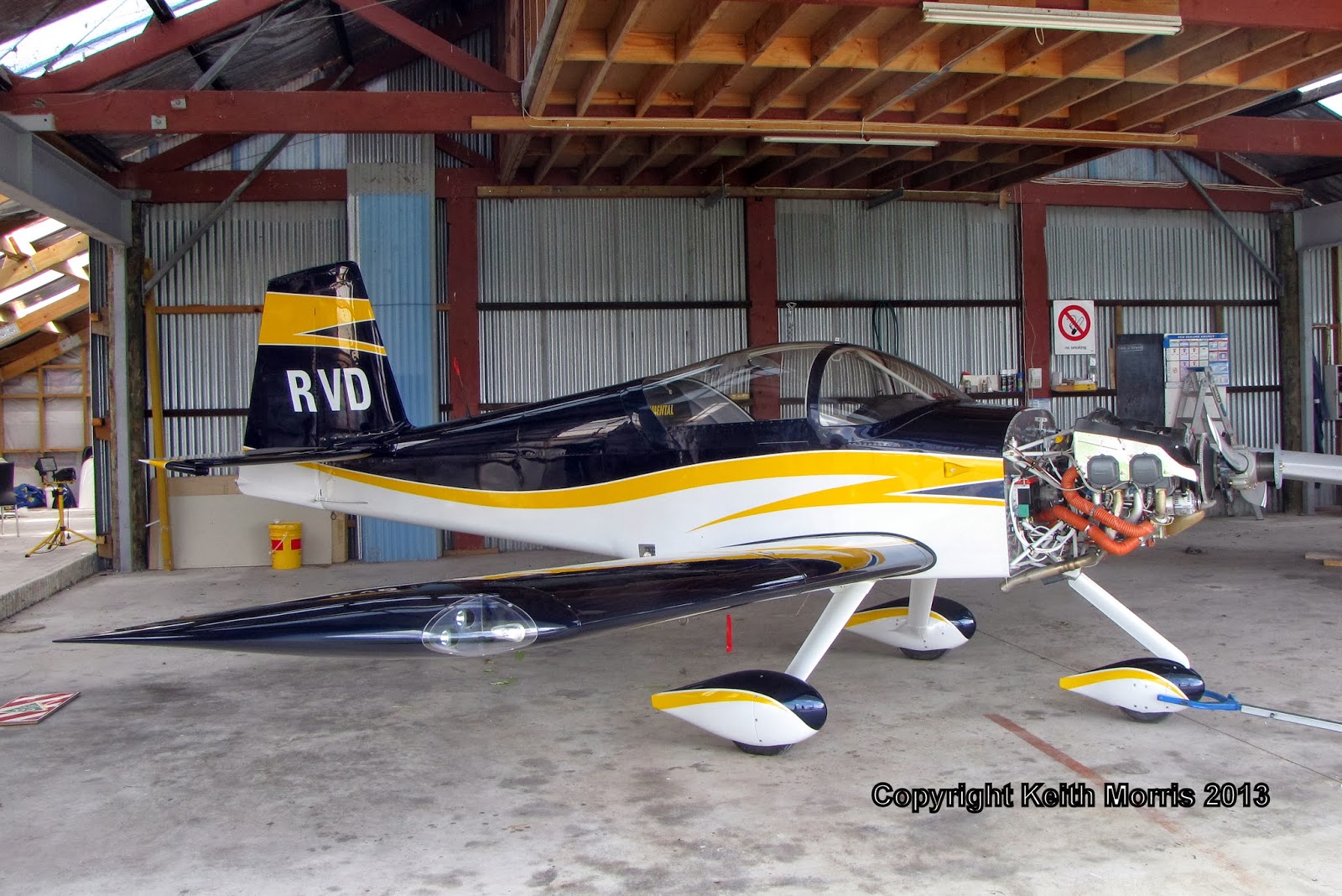NZ Civil Aircraft: Vans RV 7A ZK-RVD at Ardmore Today 27/9/2013