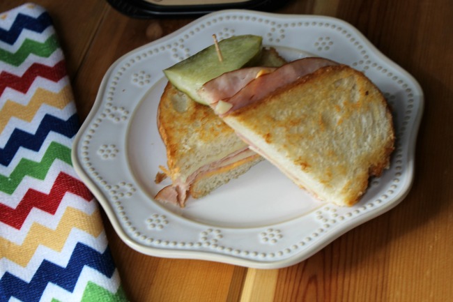 Cheesy Ham Melt Recipe - Outnumbered 3 to 1