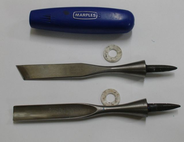 Woodworks by John: Losing the Ugly Plastic Handle, Sorry Marples!