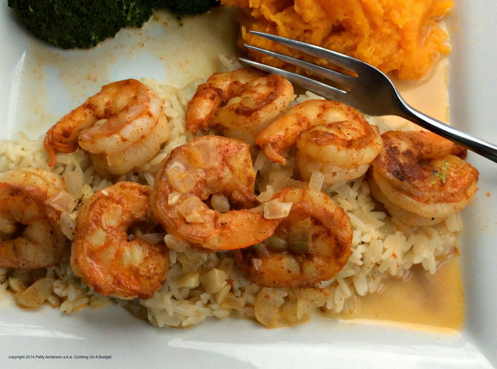 Shrimp with Sherry Cream Sauce