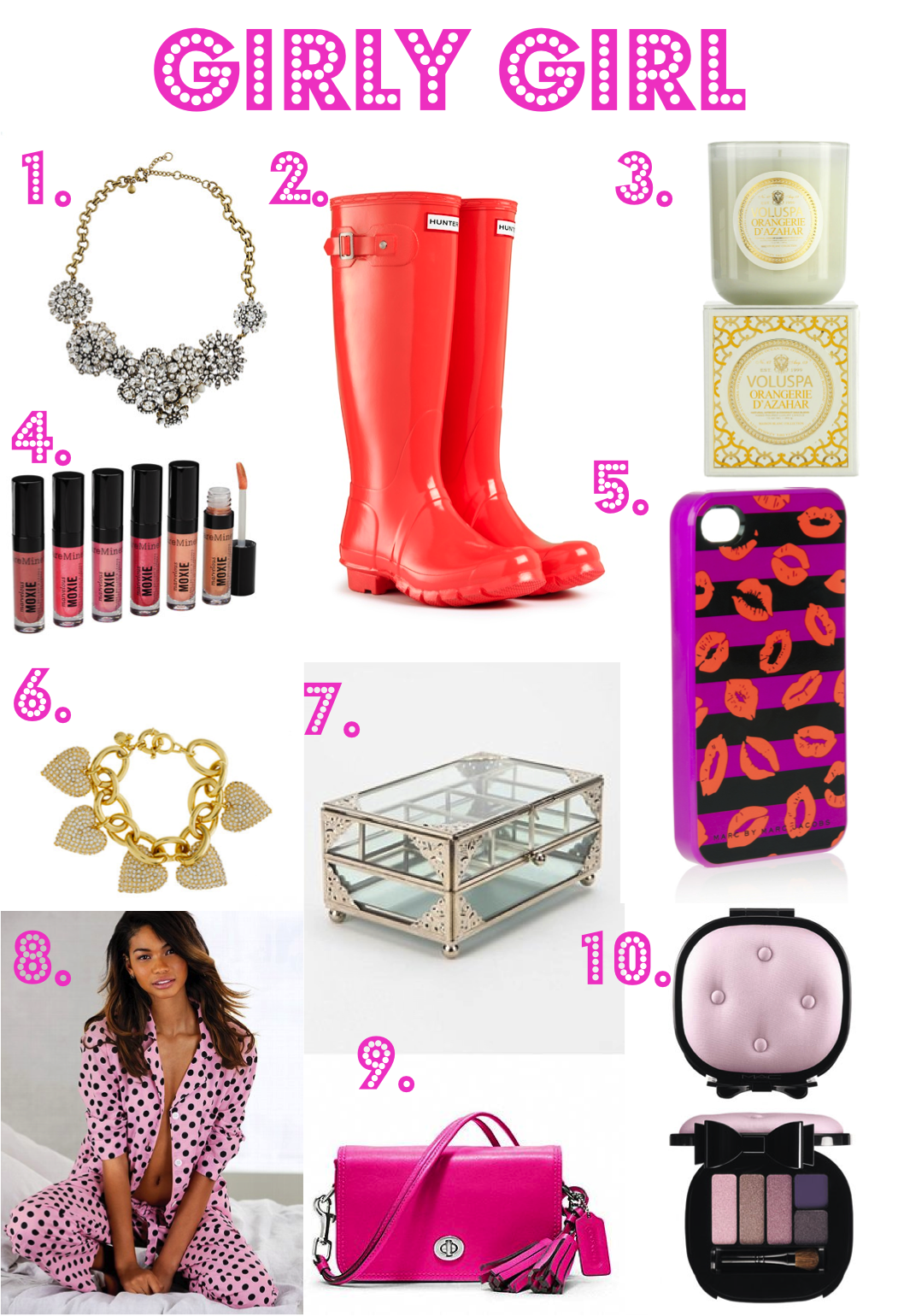 MOODY GIRL IN STYLE: Holiday Gift Guide for the Girly Girl