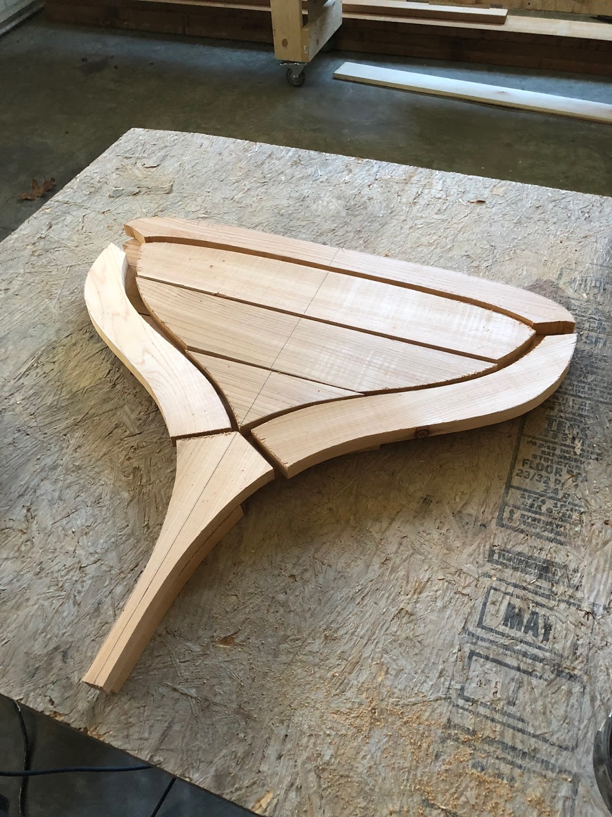 Building a Glen-L Whitehall Rowboat : Transom Jigsaw Puzzle!