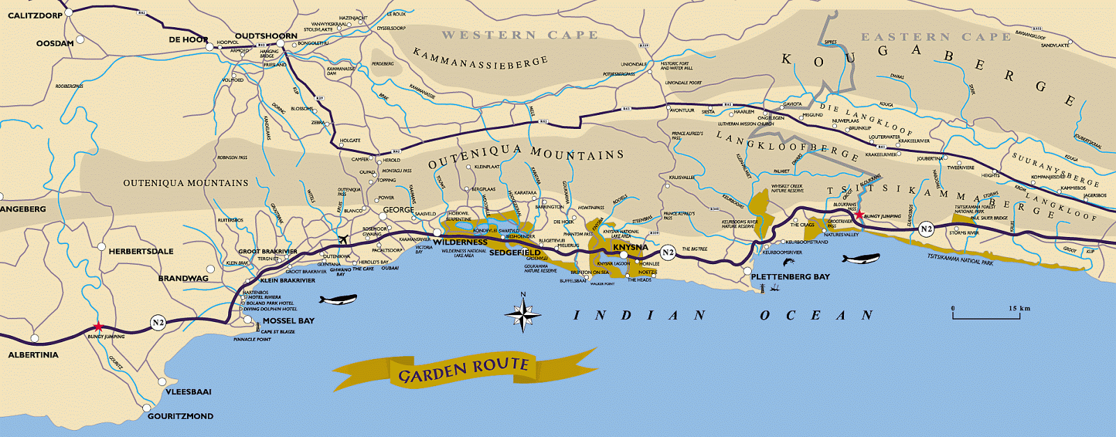 Where Is Mossel Bay In South Africa Map